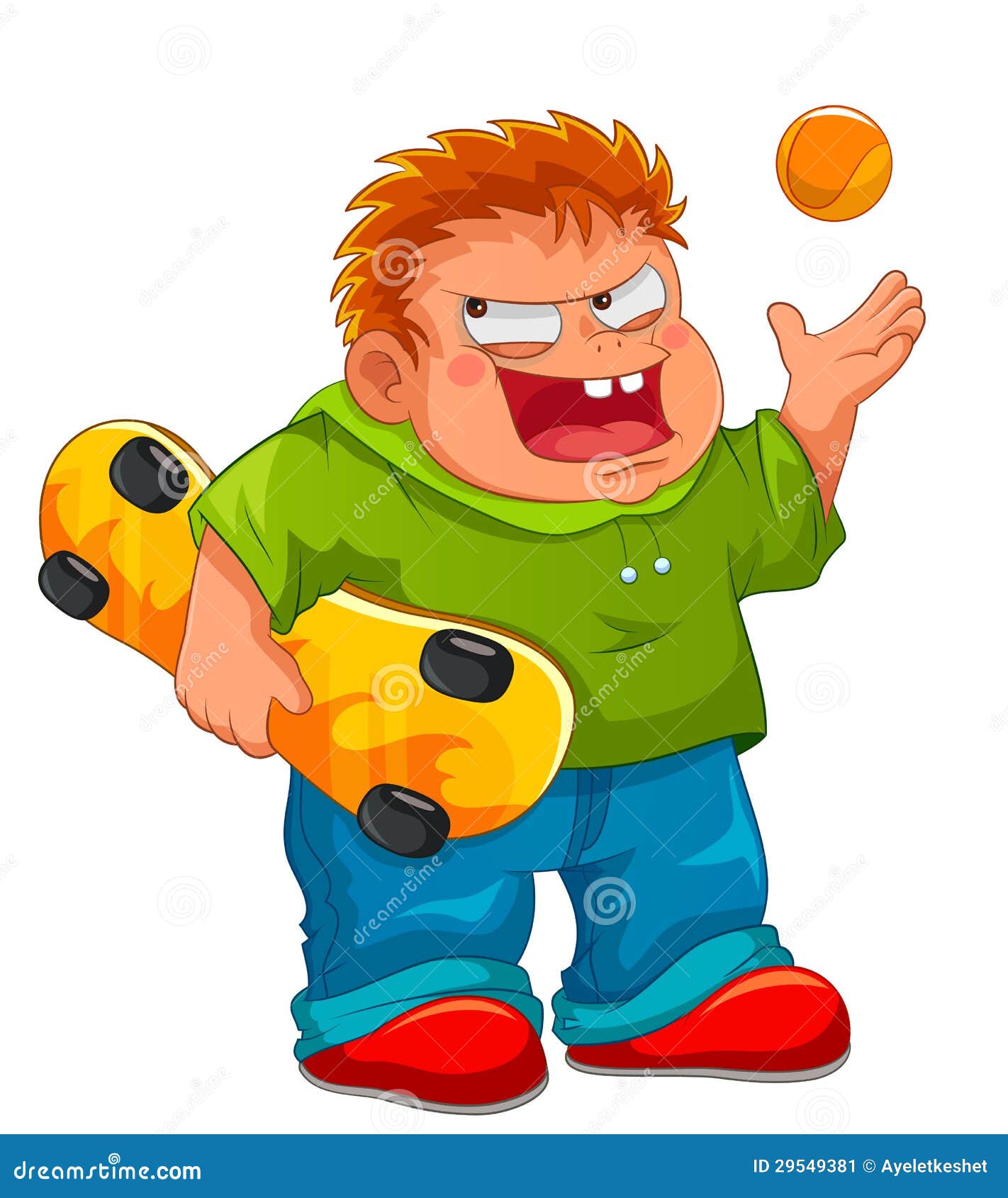 Muchacho travieso ilustración del vector. Ilustración de muchacho ...