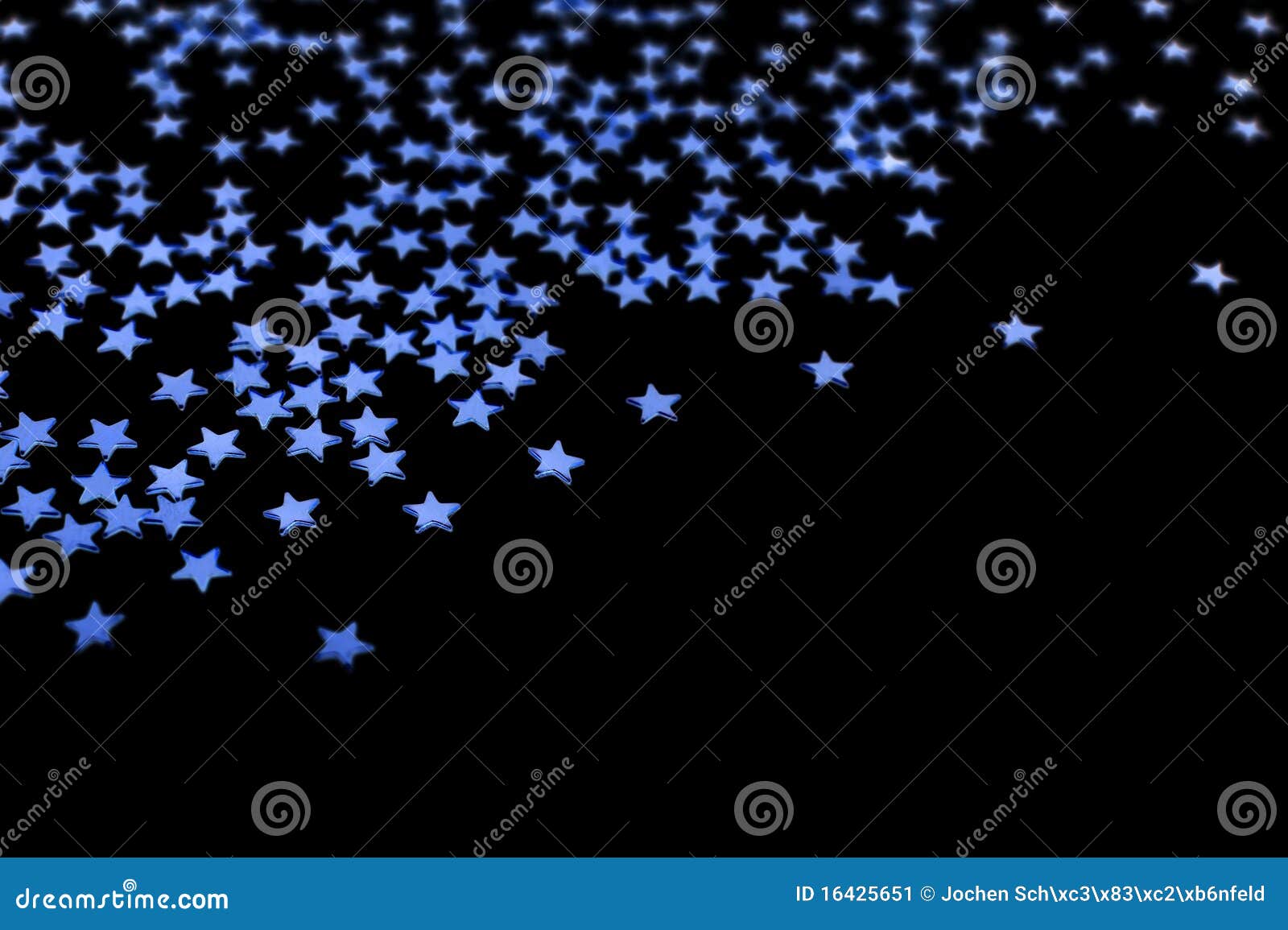 Muchas estrellas azules imagen de archivo. Imagen de confetti - 16425651