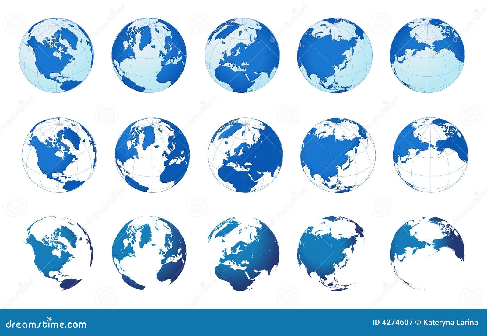 Mucho mundo ilustración del vector. Ilustración de america - 4274607