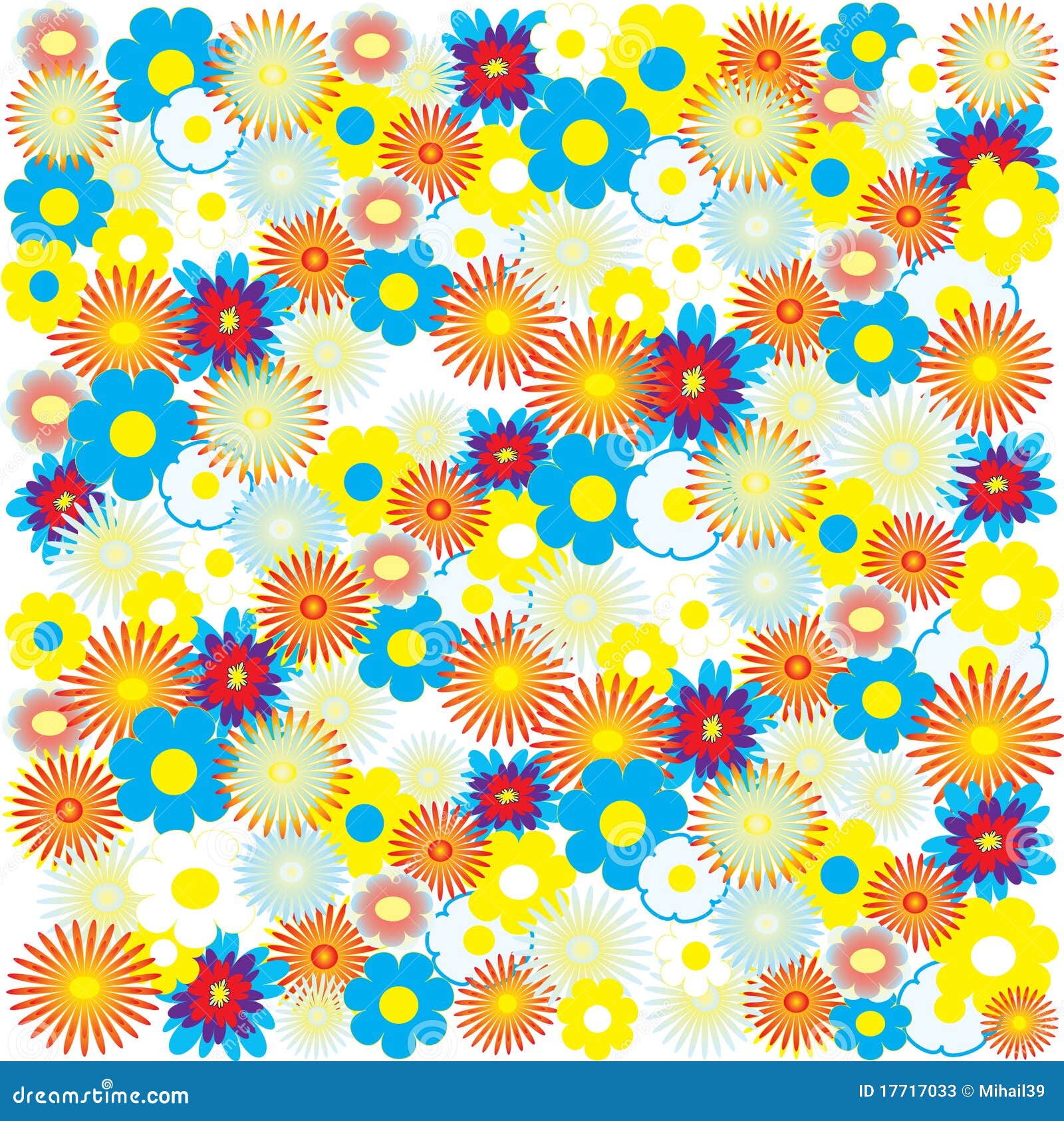 Muchos colores ilustración del vector. Ilustración de retro - 17717033