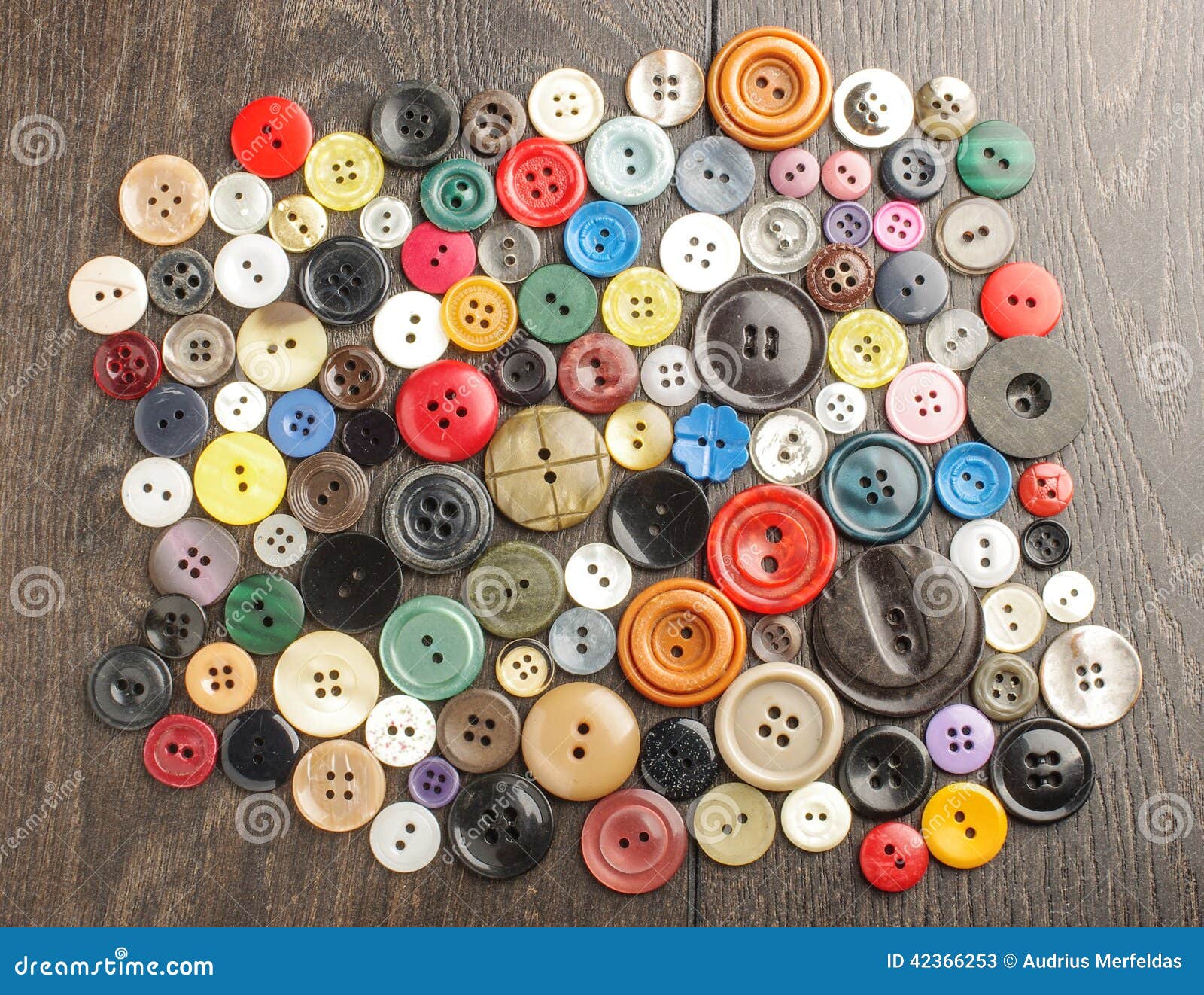 Muchos diversos botones imagen de archivo. Imagen de redondo - 42366253
