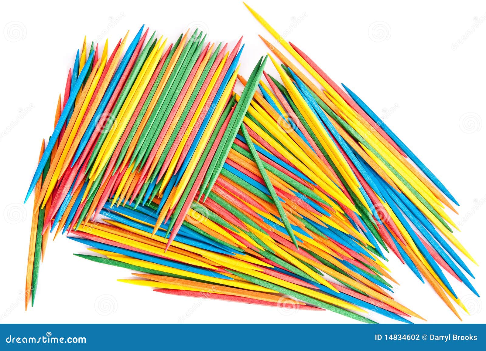 Muchos Toothpicks Coloreados Foto de archivo - Imagen de rosa, rojo ...