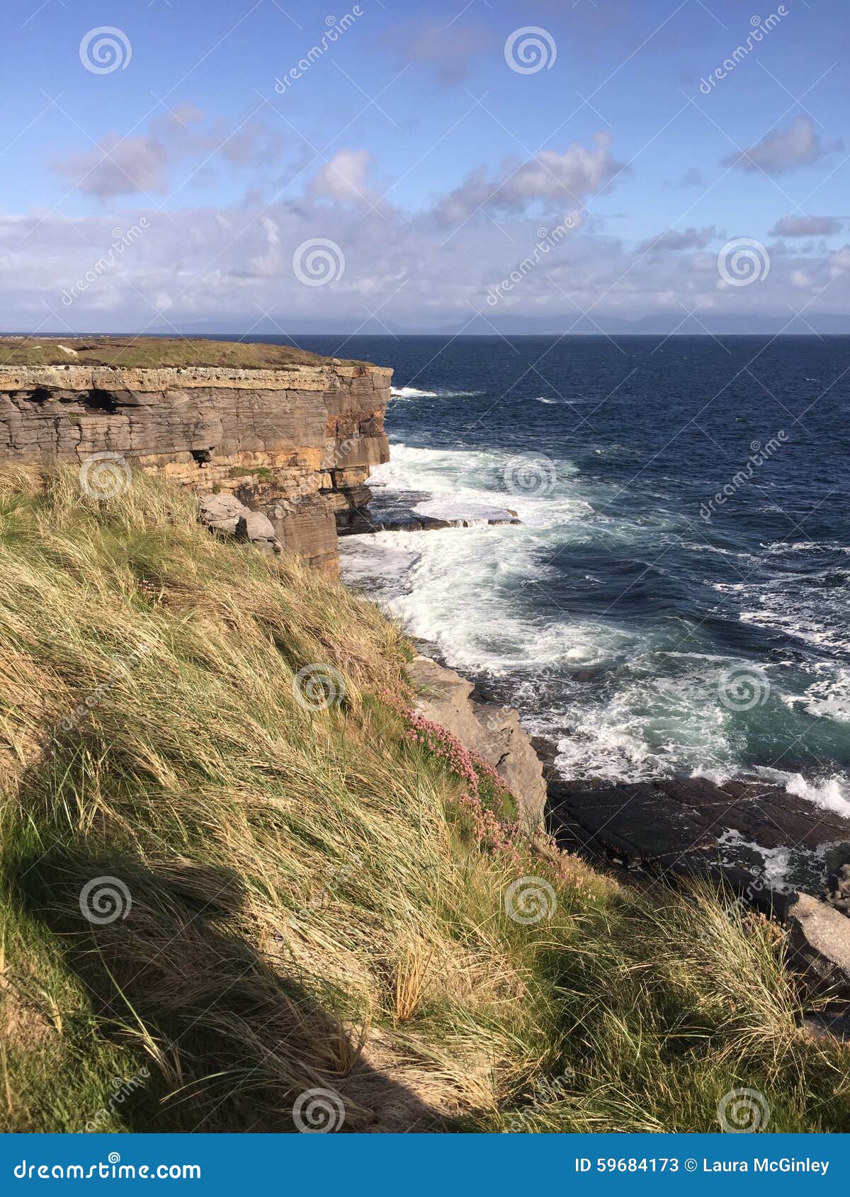 Muckross Head cliffs stock image. Image of landscape - 59684173