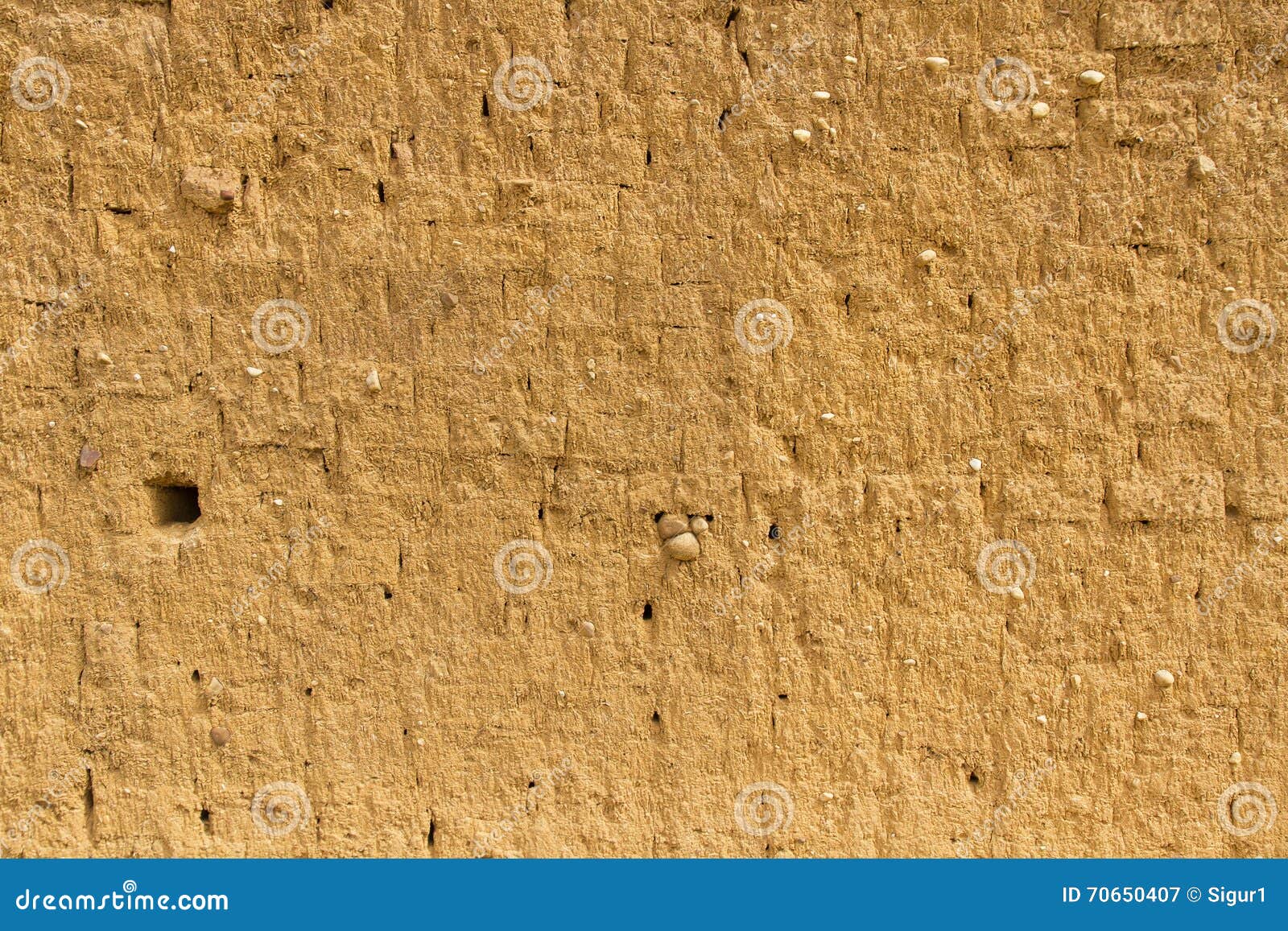 Mud Adobe Wall Texture stock image. Image of earthy, blocks - 70650407