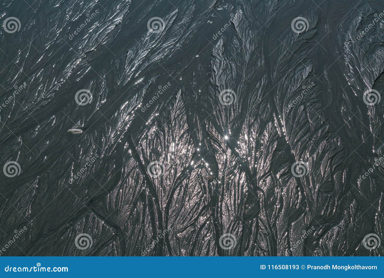 Mud on the Beach Texture and Background Stock Image - Image of minerals ...