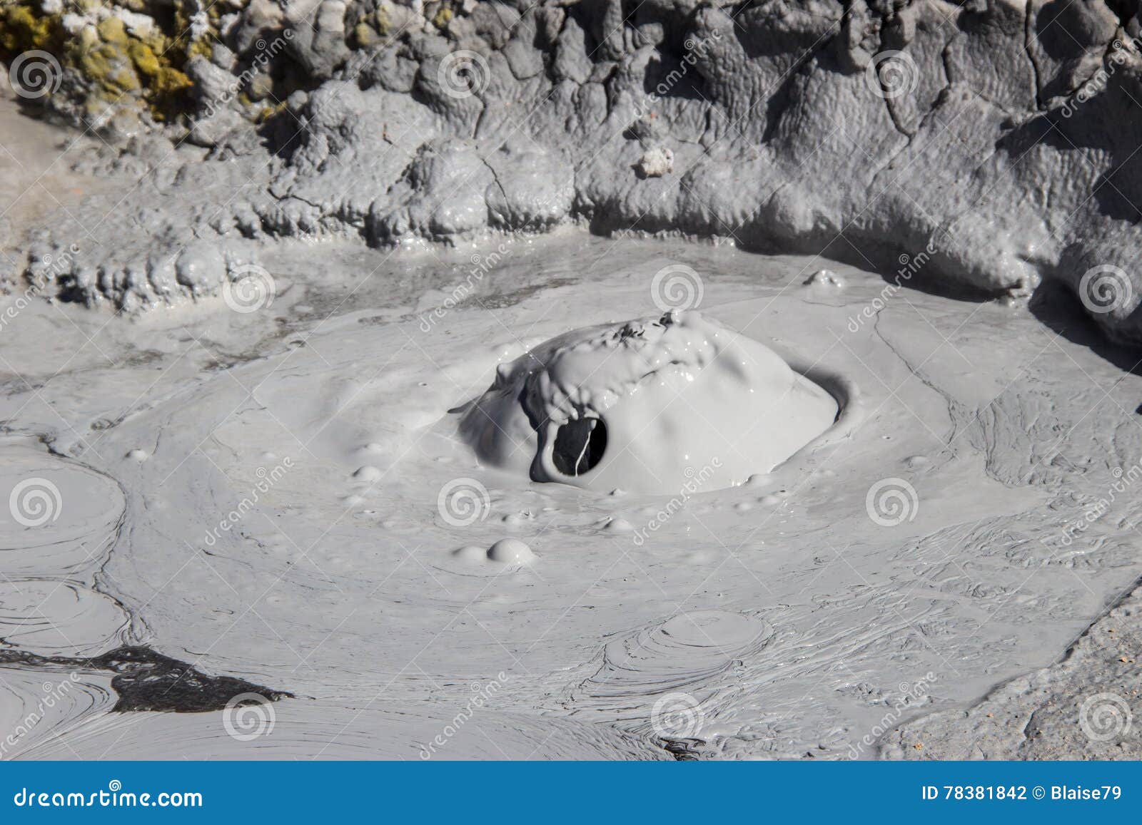 Mud blob stock photo. Image of ground, bolivia, geyser - 78381842