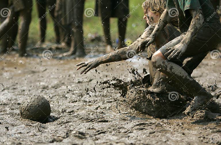 Mud bowl #2 stock photo. Image of competitive, messy, kids - 423990