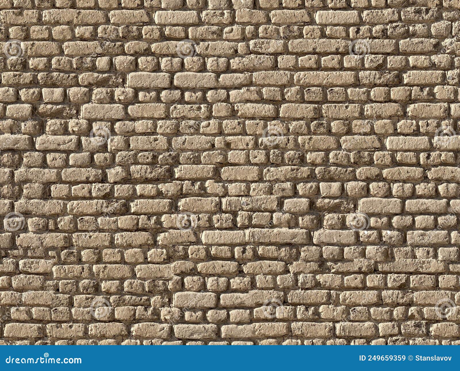 Mud Brick Seamless Texture Wall Egypt Stock Image - Image of africa ...