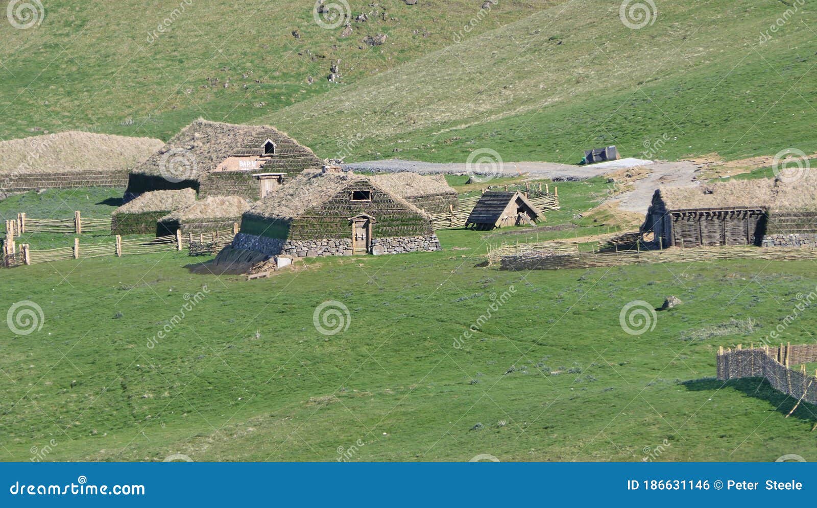 Mud Clay and Stone House Ireland Stock Photo - Image of brick, ancient ...