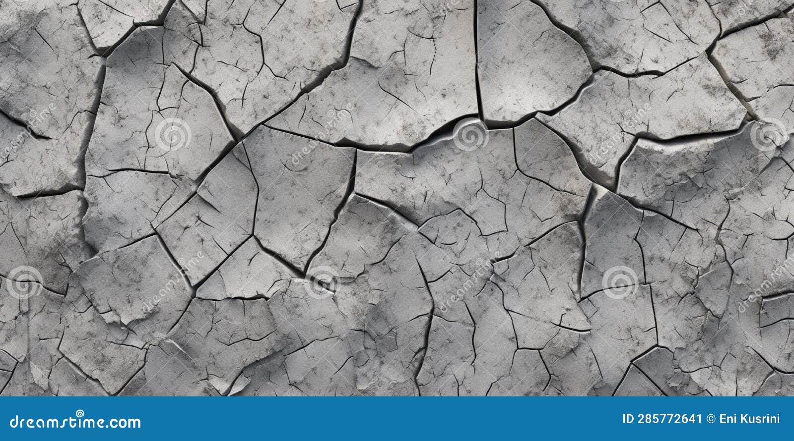 Mud Crack Grey Soil Sediment Surface Background Stock Illustration ...