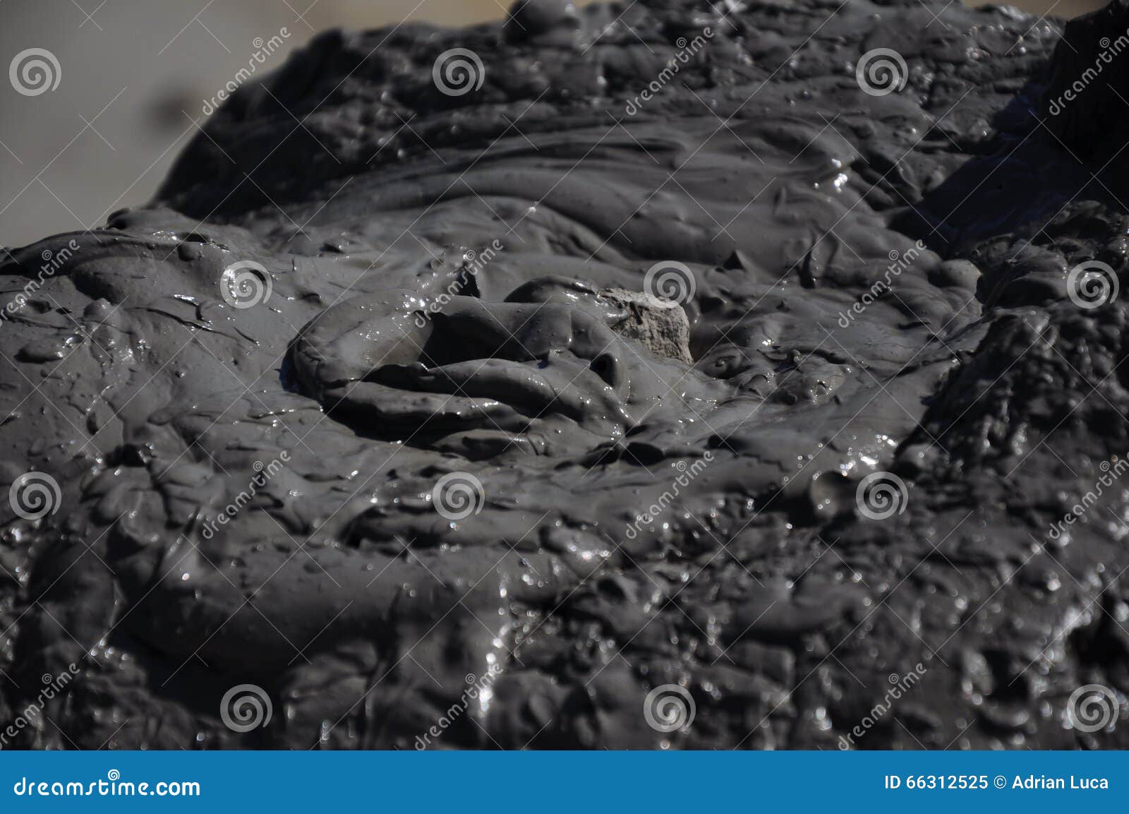 Mud eruption stock image. Image of geological, texture - 66312525