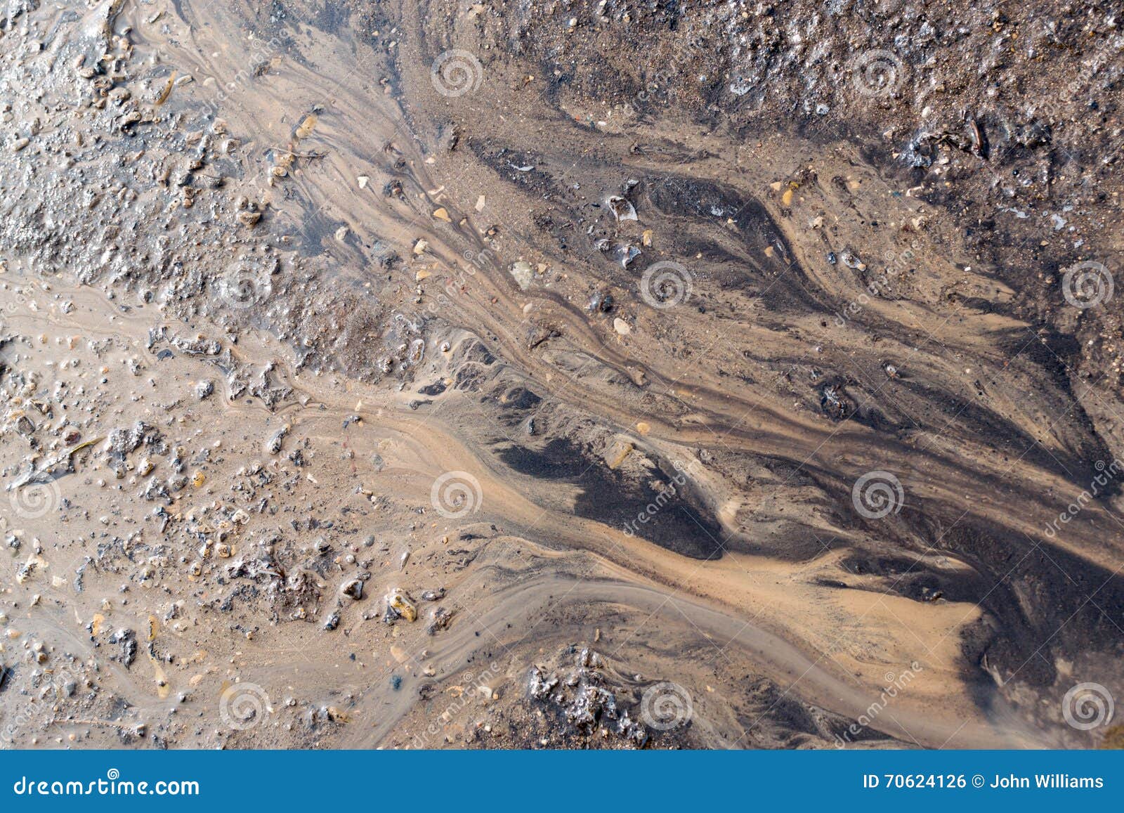 Mud Flow Stains stock photo. Image of pollution, disaster - 70624126