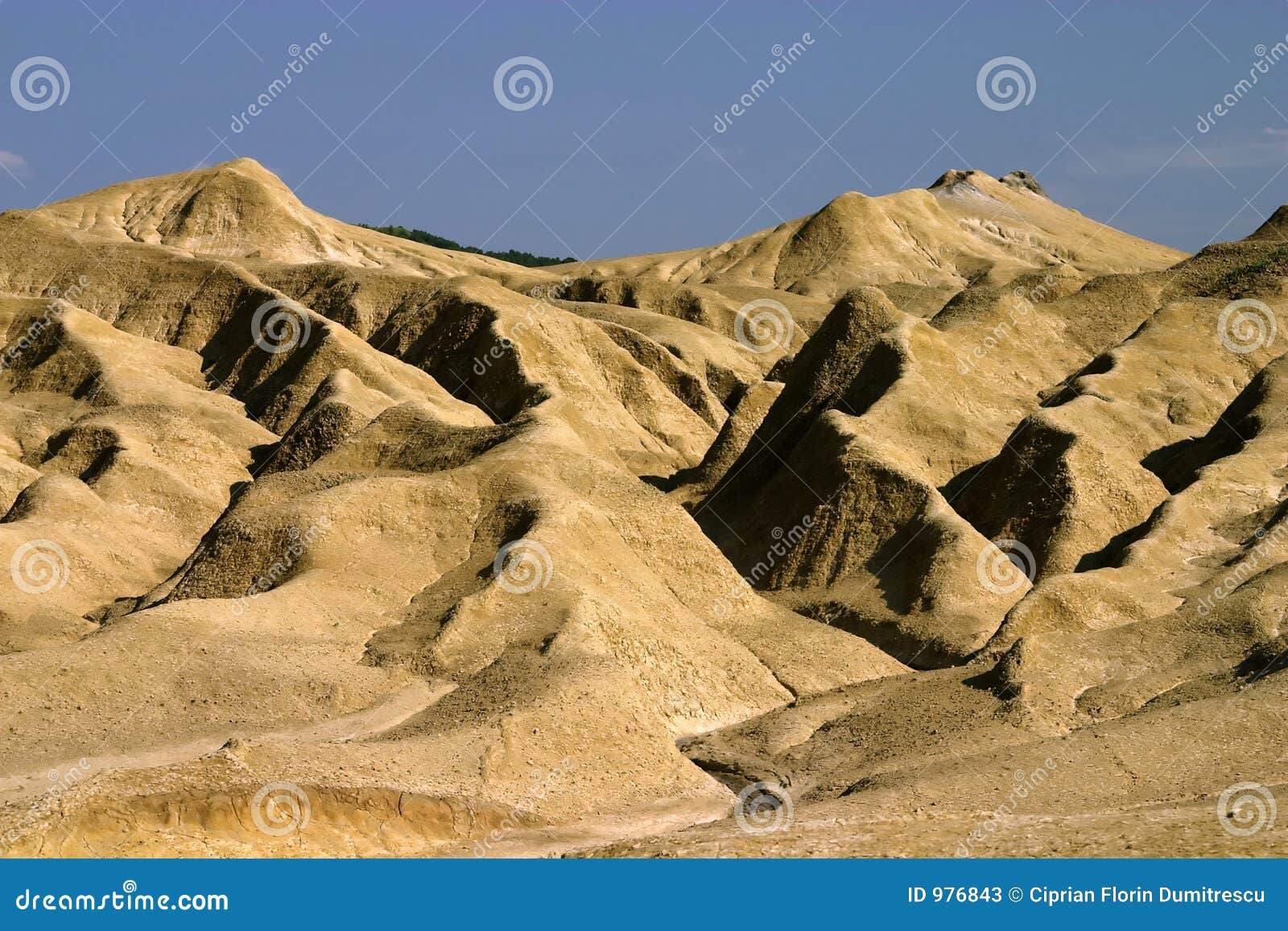 Mud hill landscape stock image. Image of nature, selenian - 976843
