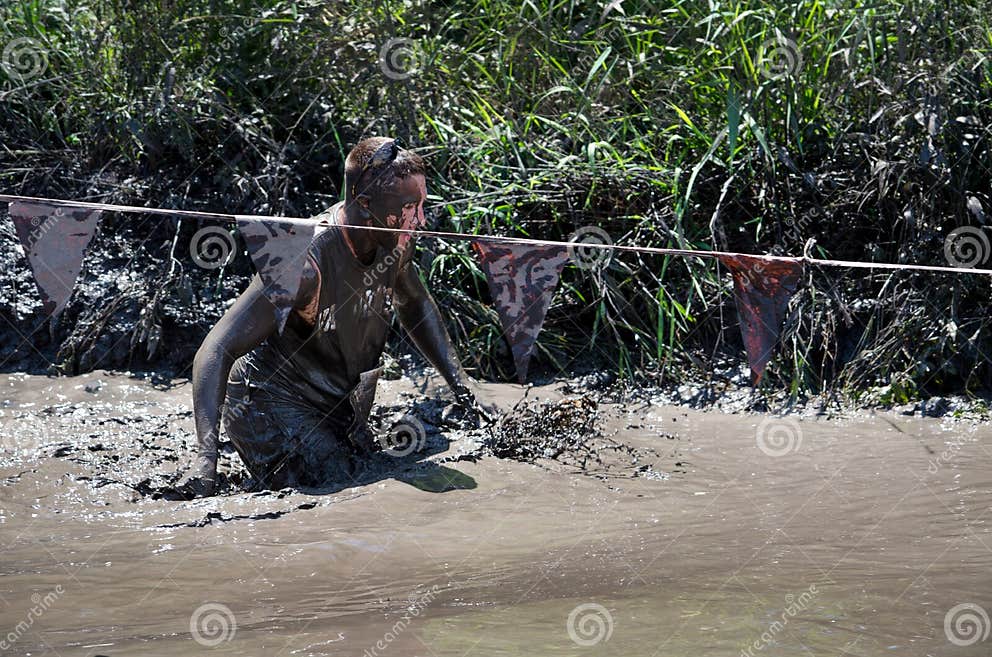 Mud man stock photo. Image of indiana, muddy, people - 25882446