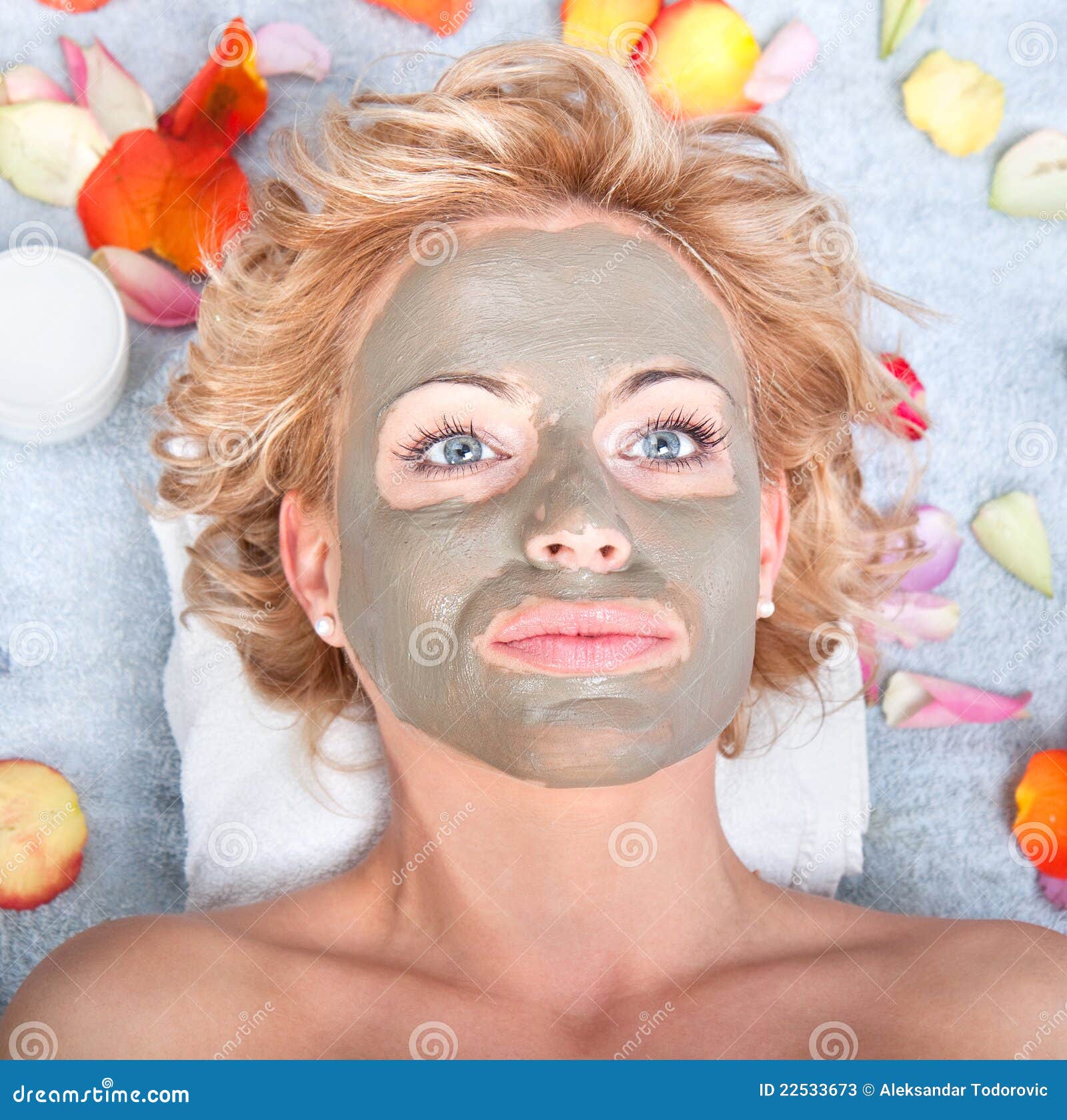 Mud Mask stock image. Image of health, person, facial - 22533673