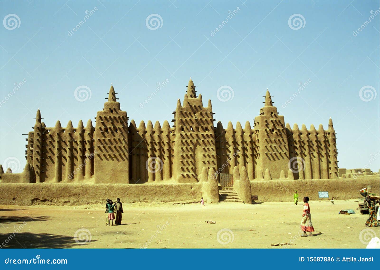 Mud Mosque, Djenne, Mali editorial photo. Image of brick - 15687886