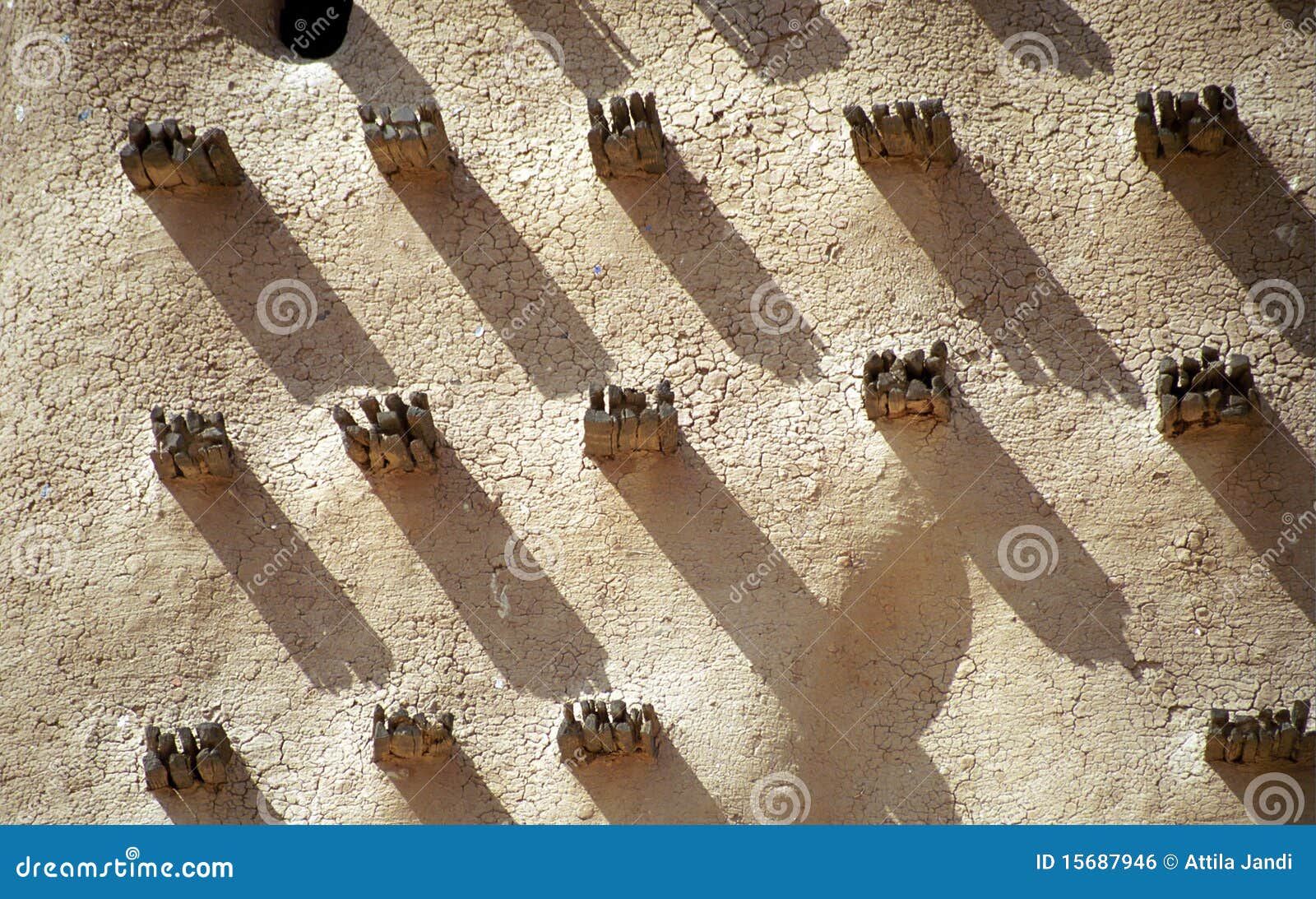 Mud Mosque, Djenne, Mali stock photo. Image of islam - 15687946
