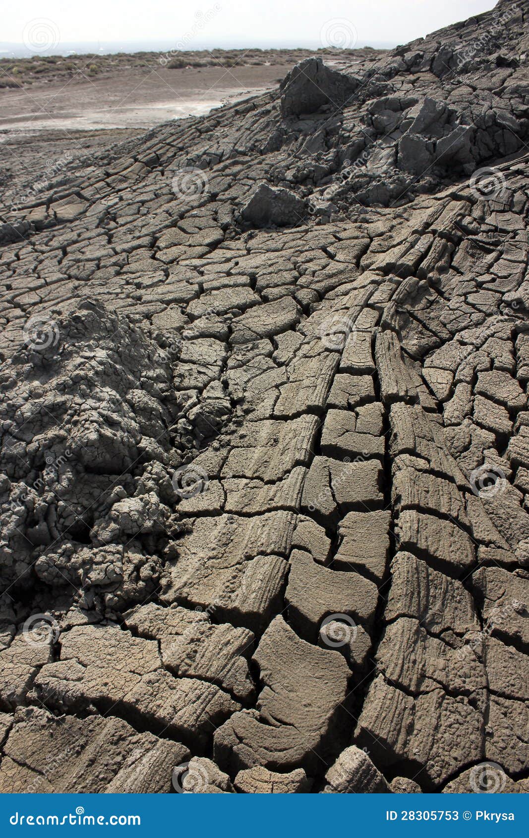 Mud pattern stock image. Image of trail, pattern, grey - 28305753