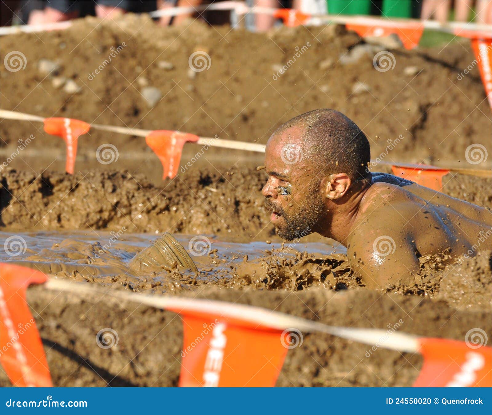 Mud race editorial image. Image of competitive, race - 24550020