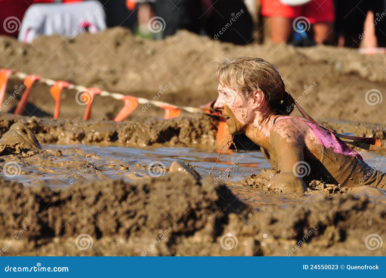 Mud race competition editorial stock photo. Image of cleaning - 24550023