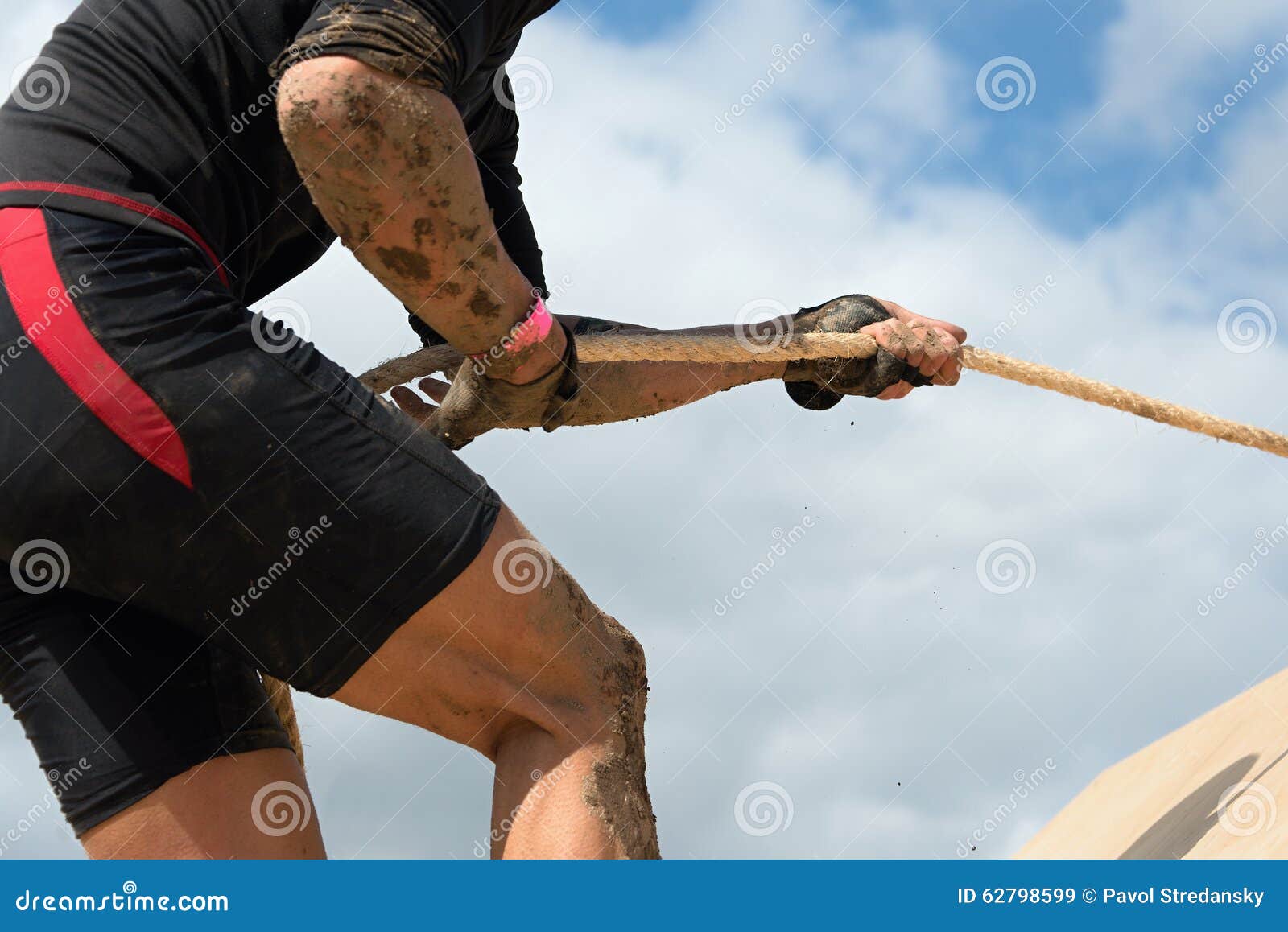 Mud race runners stock image. Image of muddy, extreme - 62798599