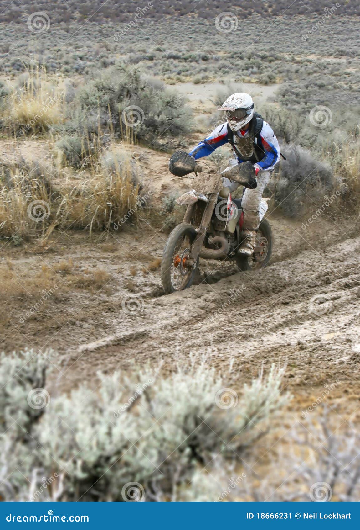 Mud Racer stock image. Image of engine, motorcycle, rush - 18666231