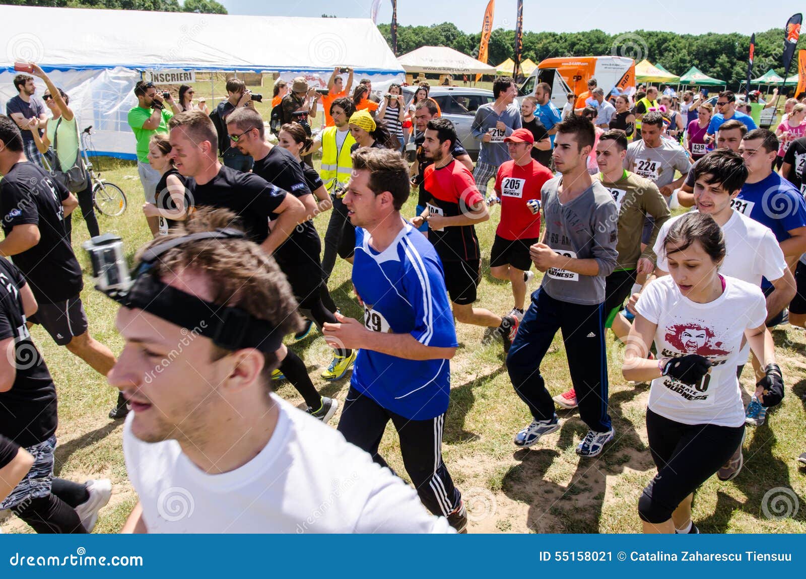 Mud Run at Ultimate Mudness, Athletic Competition in Bucharest ...