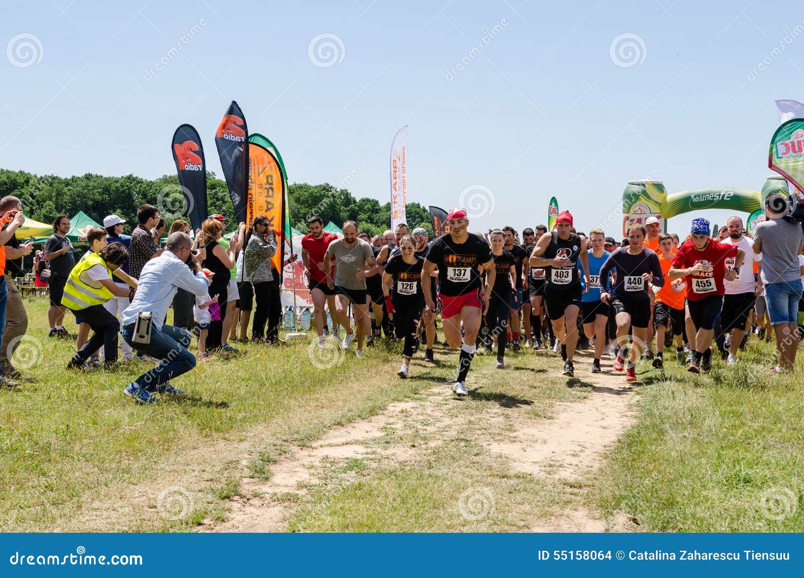 Mud Run at Ultimate Mudness, Athletic Competition in Bucharest ...