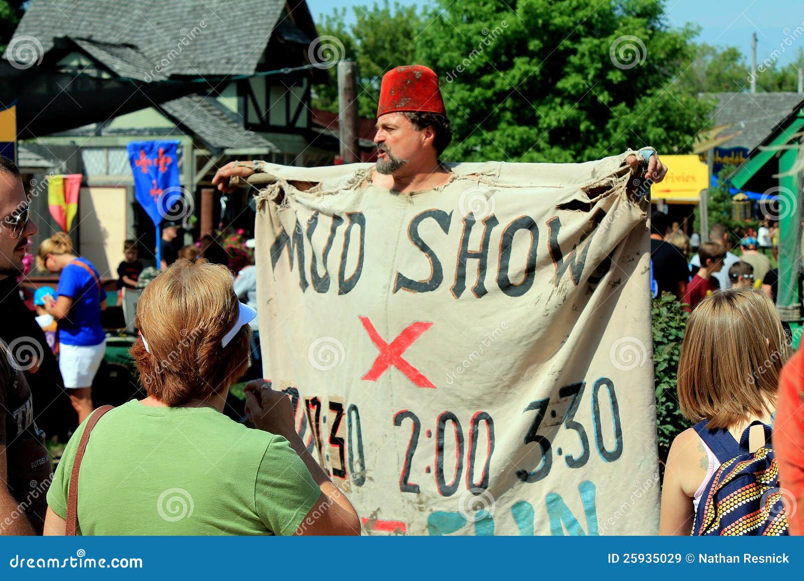 Mud Show at the Bristol Renaissance Faire Editorial Stock Image - Image ...