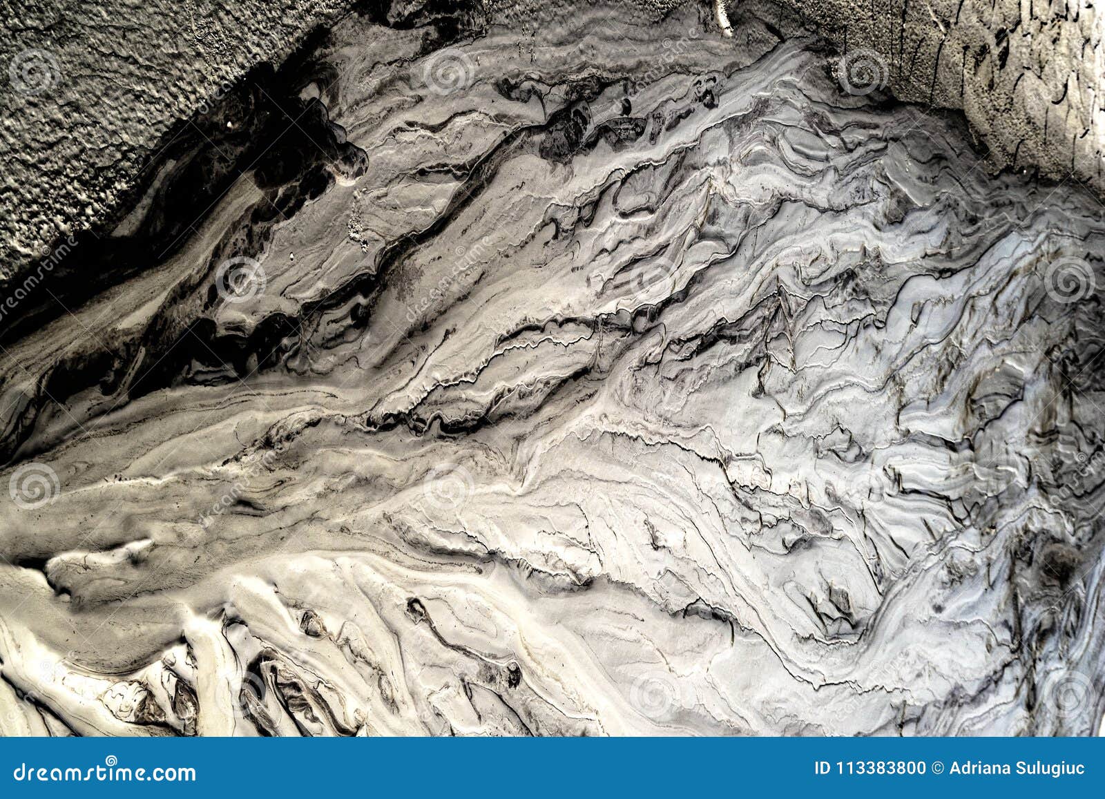 Mud slide stock photo. Image of ecology, ground, geologic - 113383800