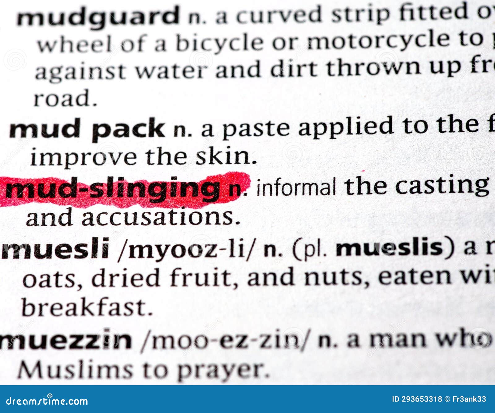 Mud slinging stock photo. Image of accusation, blame - 293653318