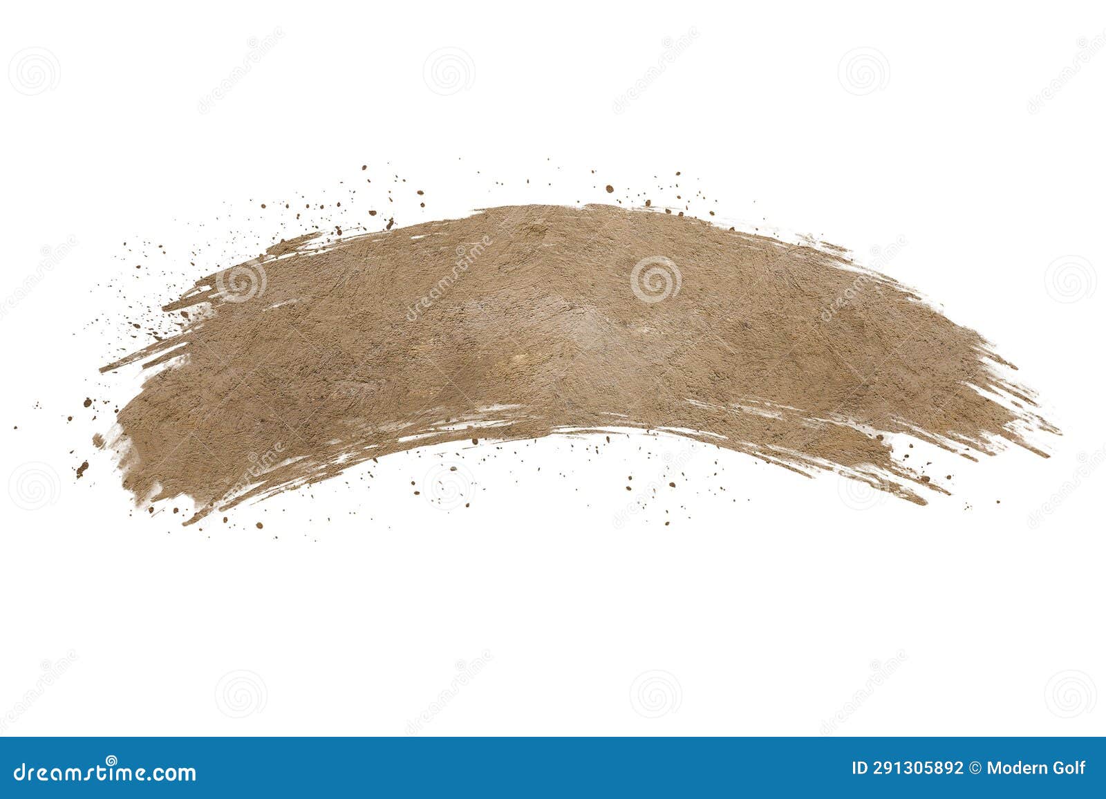 Mud Splash Isolated on White Background . Stock Illustration ...