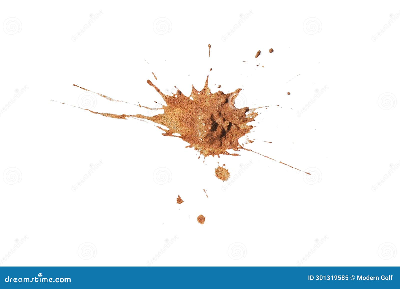 Mud Splash Isolated on White Background. Grunge, Dirty, Stock ...