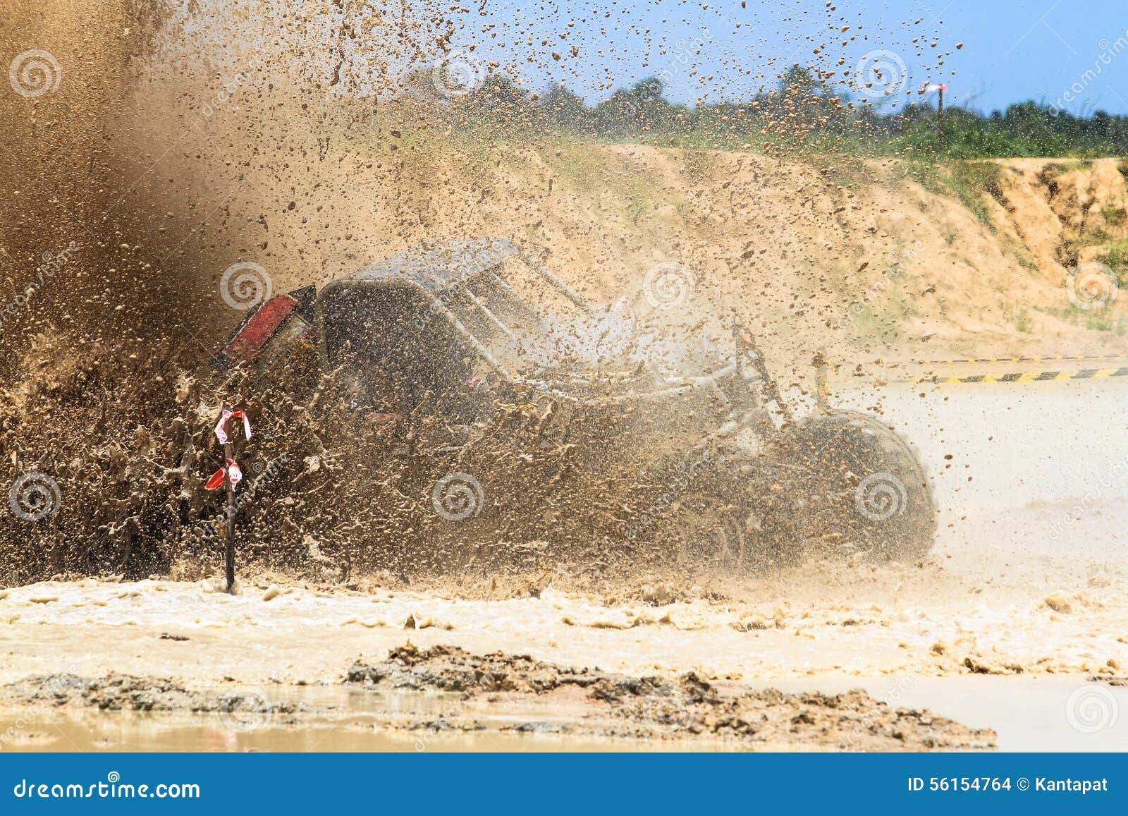Mud splash stock photo. Image of slush, automobile, offroad - 56154764