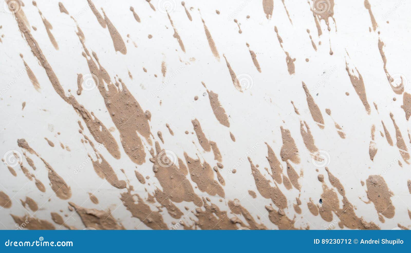 Mud Splashes by Car in Natural Lighting Stock Photo - Image of curve ...