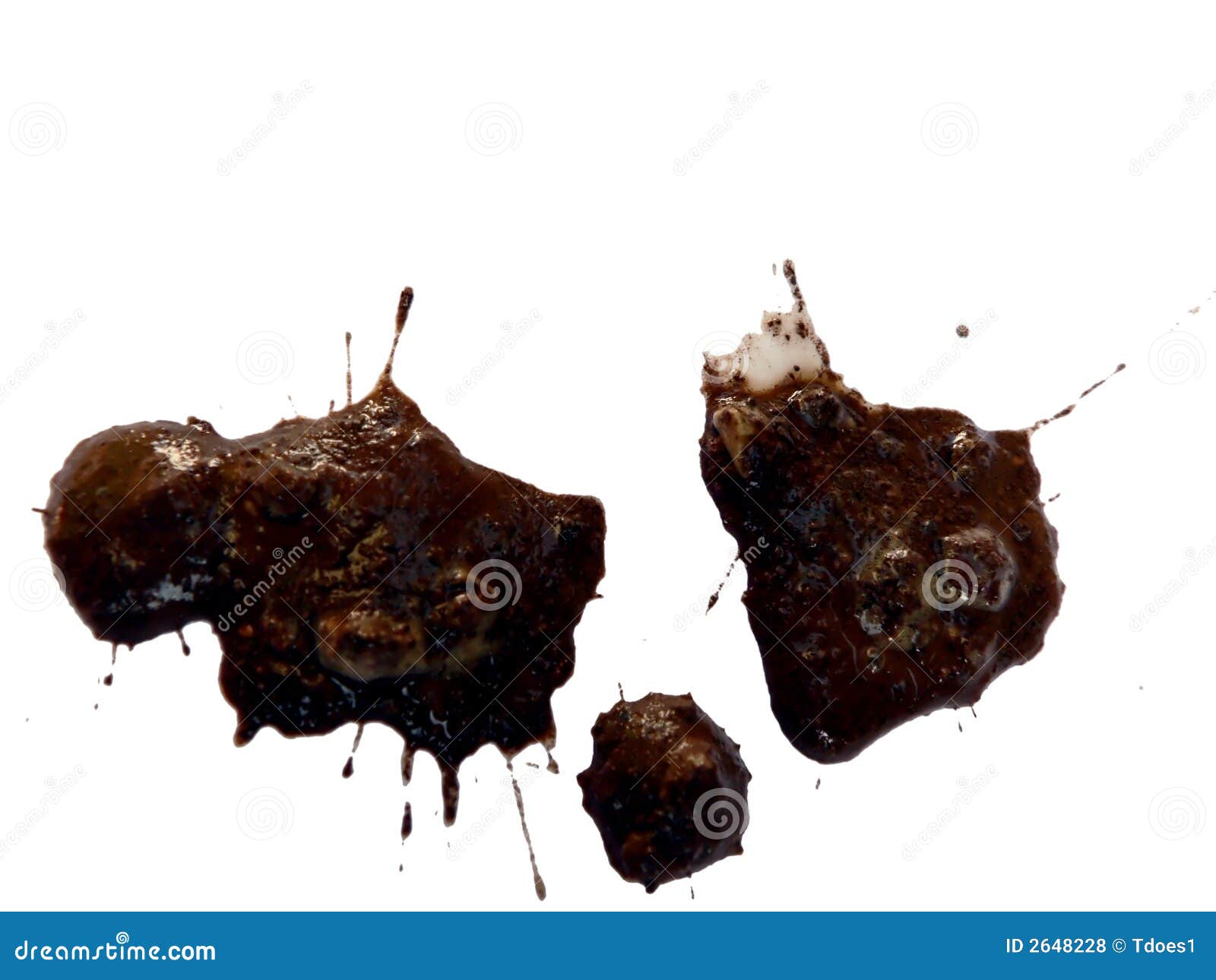 Mud splat stock photo. Image of natural, splat, dirty - 2648228