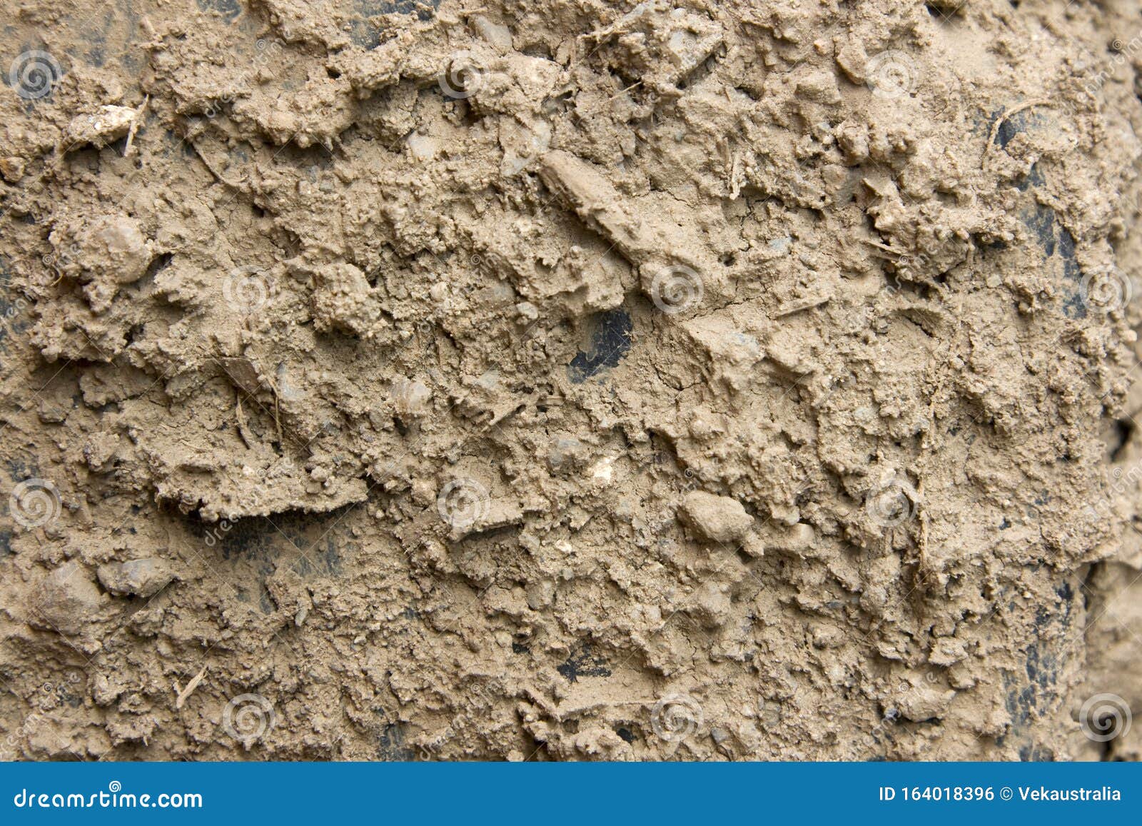 Brown Mud Splat on Wall stock photo. Image of dirt, grunge - 164018396