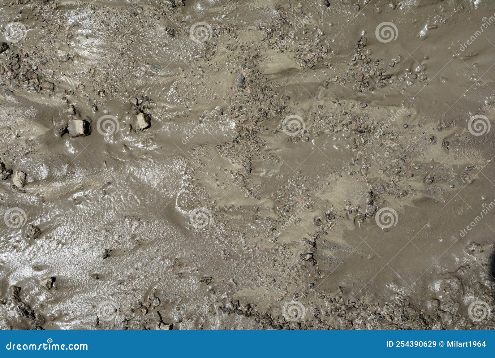 Mud Texture or Wet Gray Soil Stock Image - Image of organic, clay ...