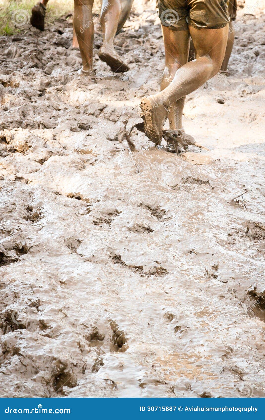 Mud Trail Run stock image. Image of mudder, accomplishment - 30715887