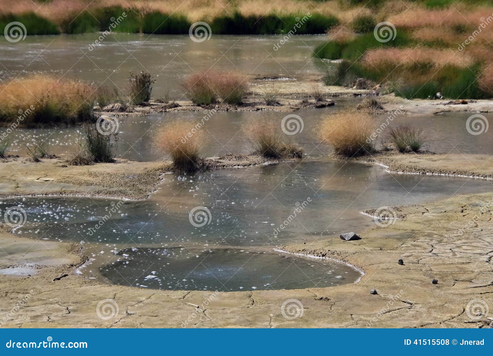 Mud volcano stock photo. Image of nature, earth, geothermal - 41515508