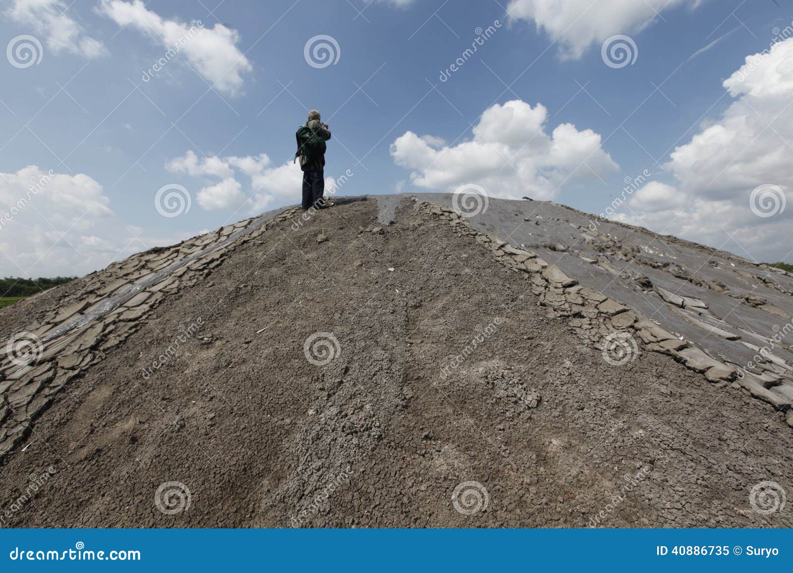 Mud volcano editorial image. Image of central, indonesia - 40886735