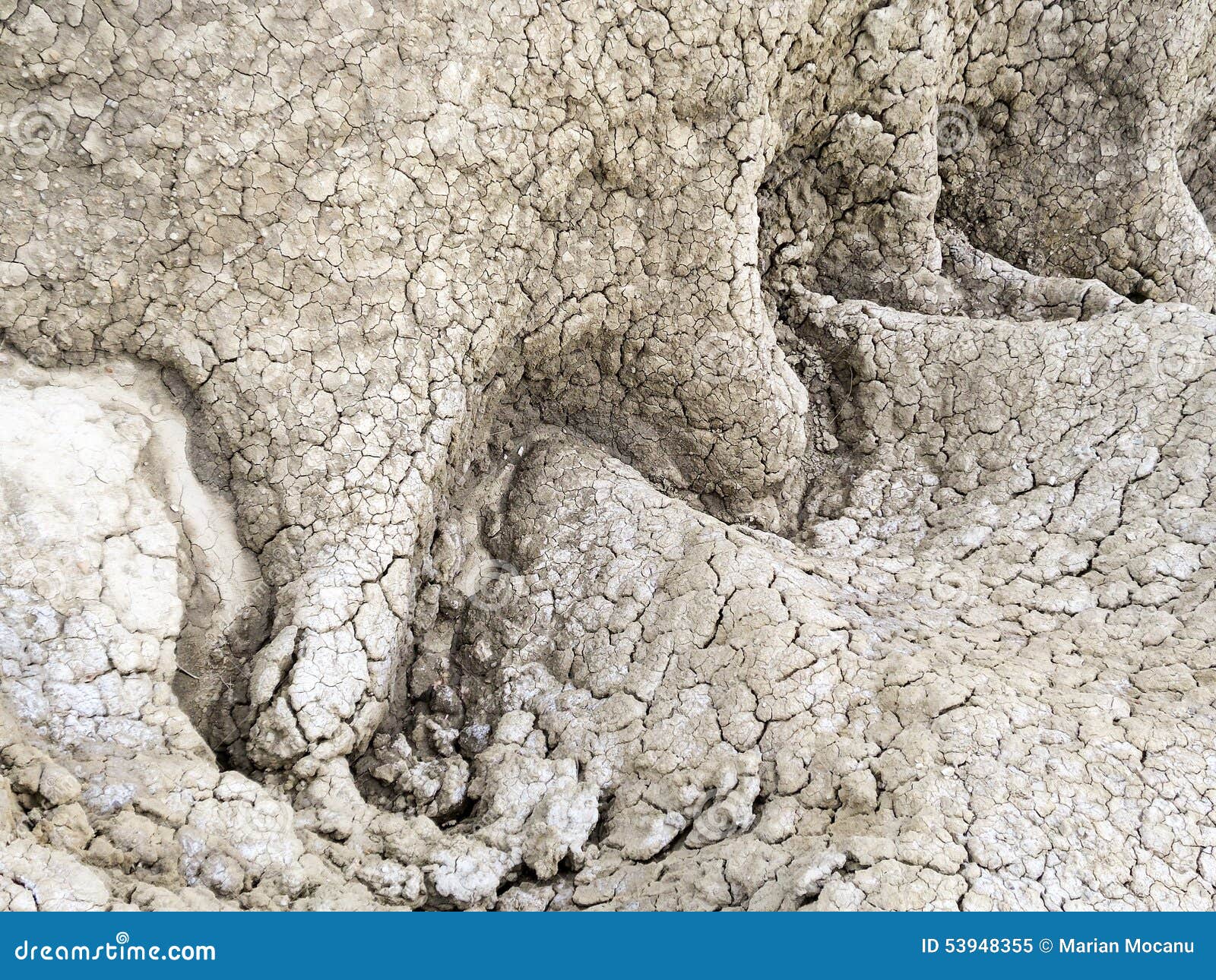 Mud volcano stock image. Image of muddy, natural, mineral - 53948355