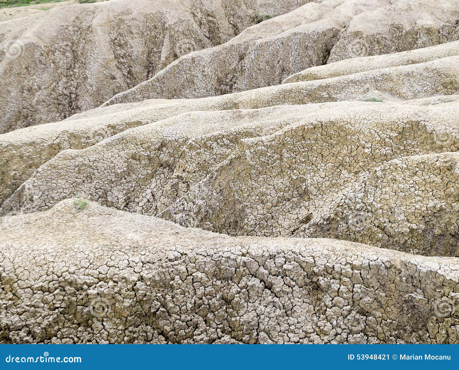 Mud volcano stock image. Image of fall, arid, slippery - 53948421