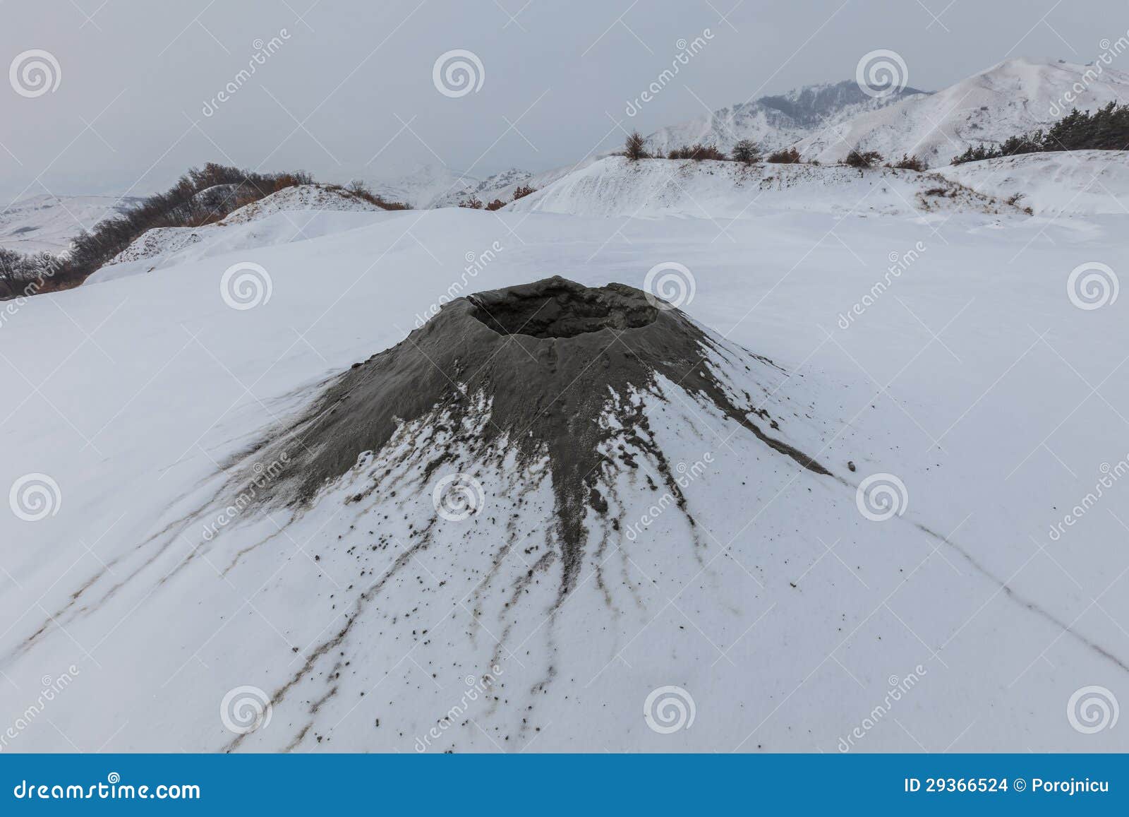 Mud Volcanoes in Buzau, Romania Stock Photo - Image of nature, sulfur ...