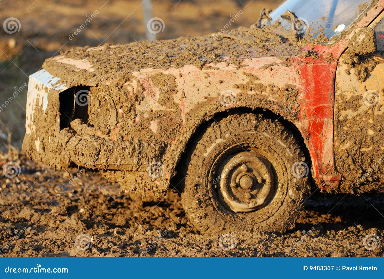 Muddy car stock image. Image of desert, race, dirty, sports - 9488367