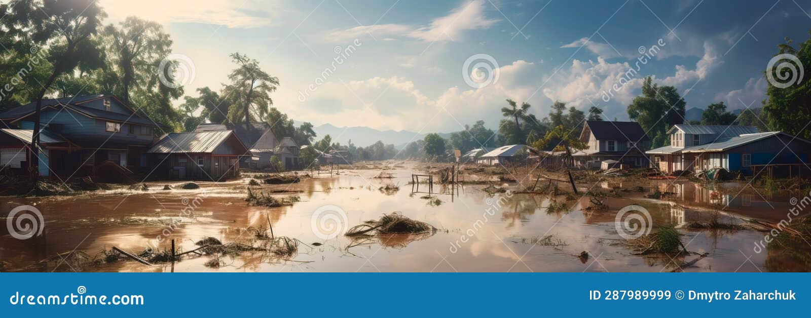 Muddy Floodwaters Following Heavy Rainfall and Inadequate Flood ... Muddy Floodwaters Following Heavy Rainfall and Inadequate Flood ...
