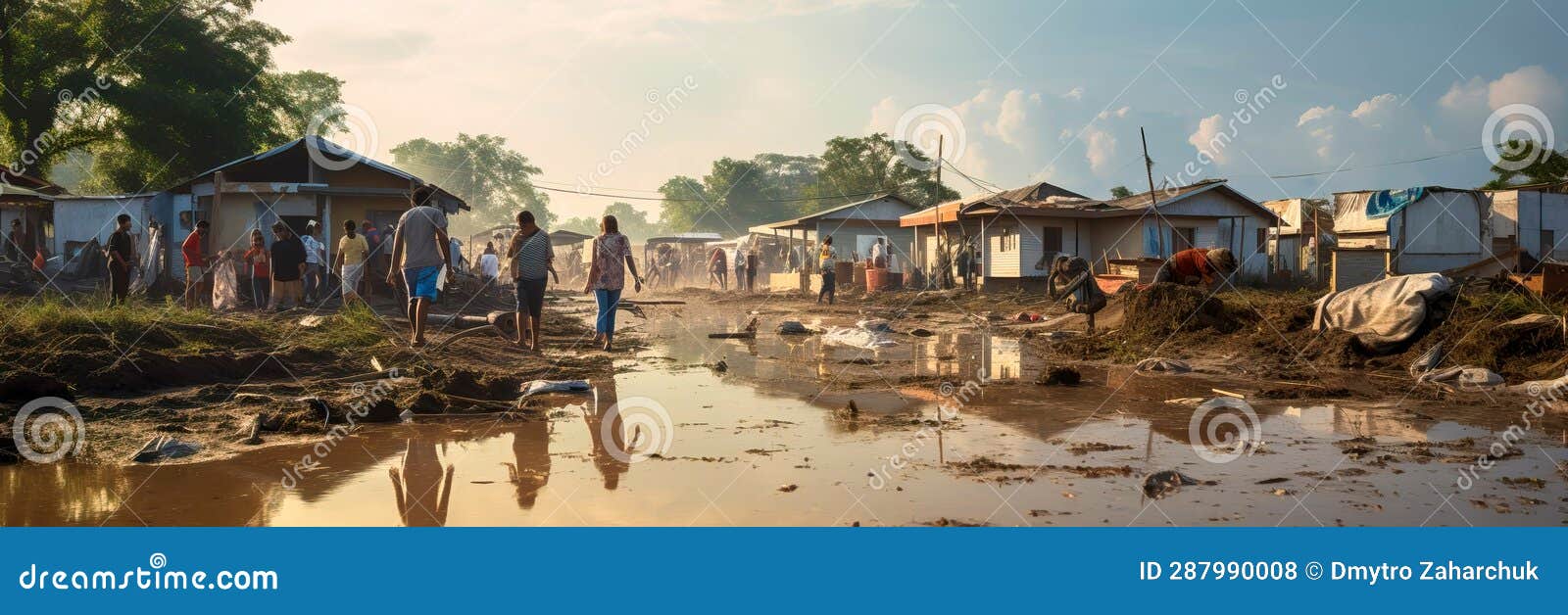 Muddy Floodwaters Following Heavy Rainfall and Inadequate Flood ... Muddy Floodwaters Following Heavy Rainfall and Inadequate Flood ...