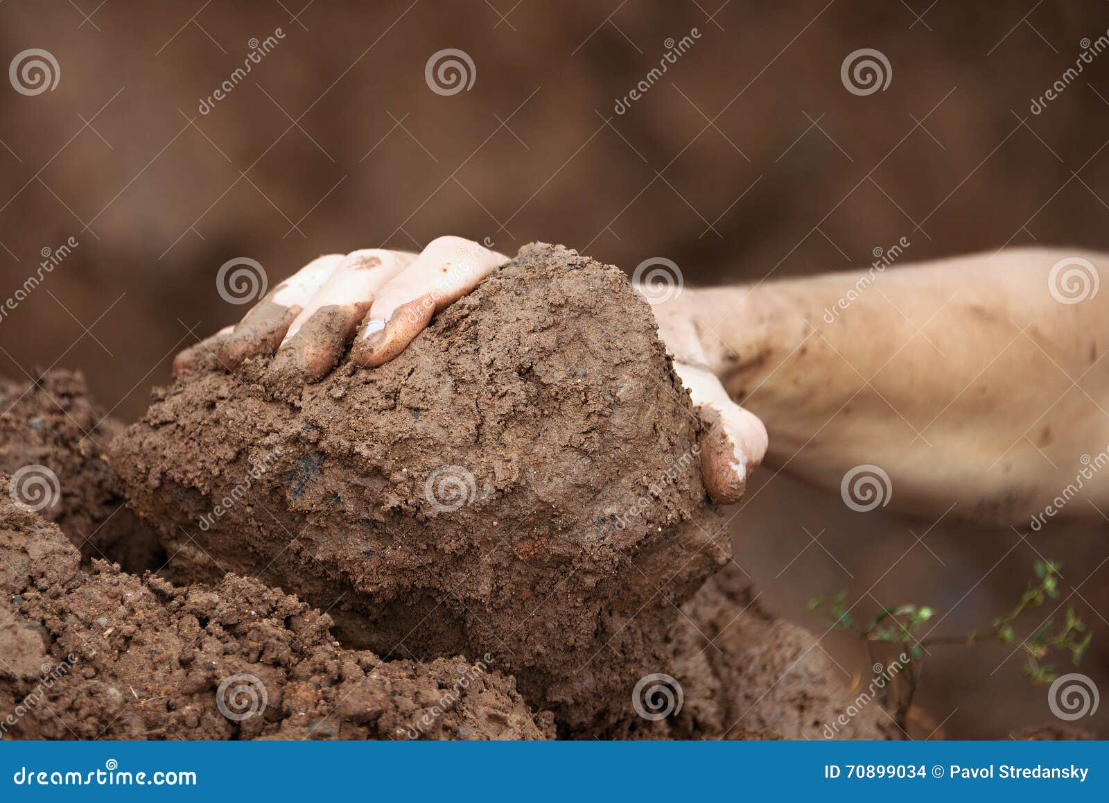Muddy hand stock photo. Image of nature, race, climb - 70899034