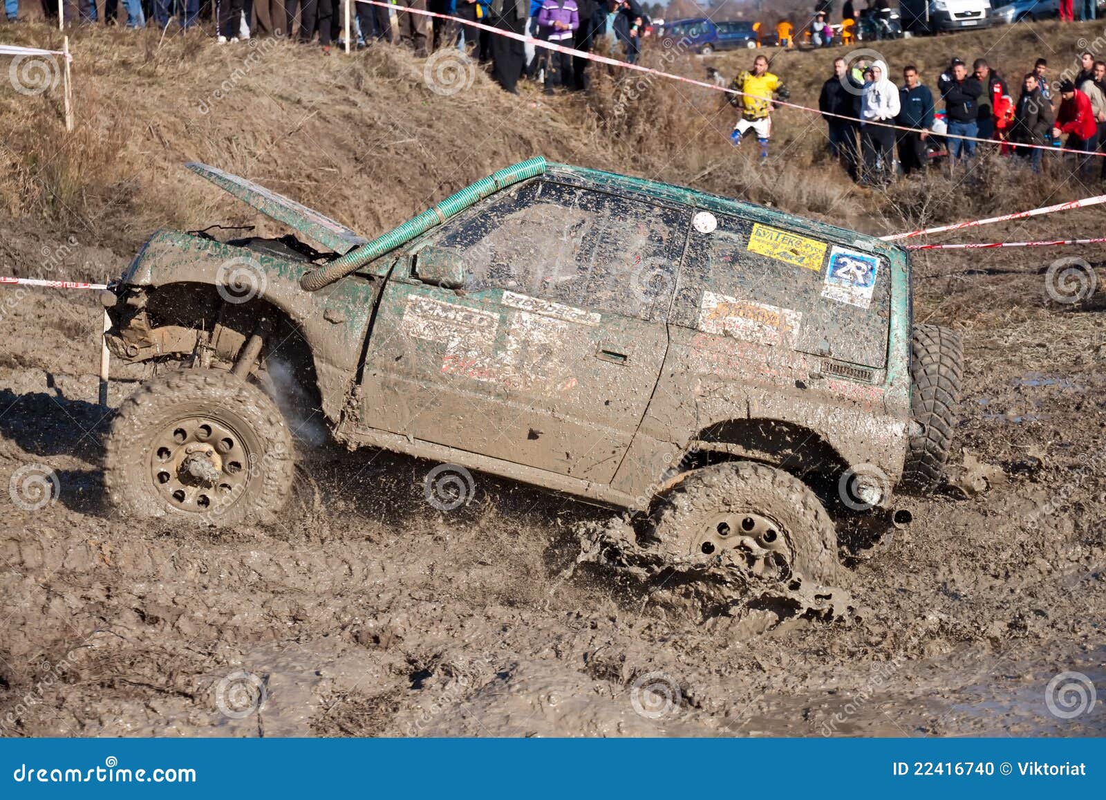 Muddy off-road editorial image. Image of recreation, finger - 22416740