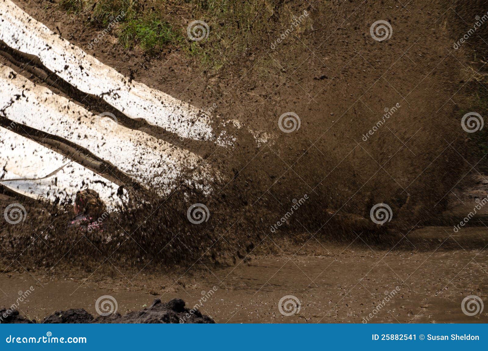 Muddy splash editorial photo. Image of athletic, splatter - 25882541